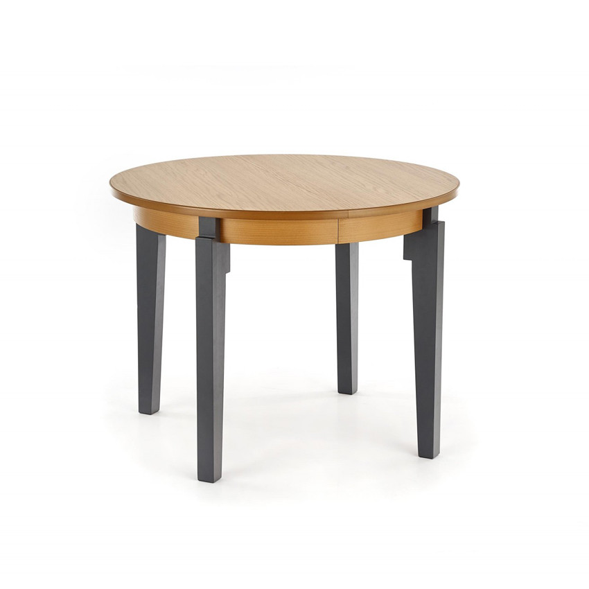 Masa Rotunda Alba Extensibila - Design Elegant Si Functional